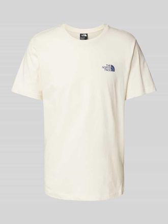 The North Face T-Shirt aus Viskose mit Label-Print