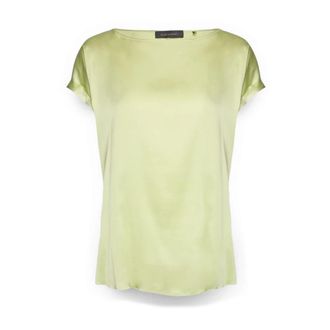 Elena Miro Satinbluse - - Blouses & Shirts - Damen - Gelb - L