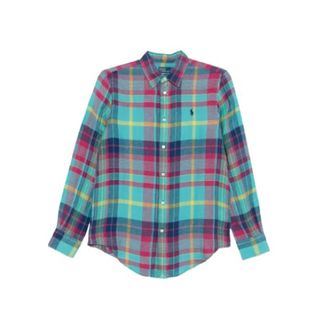 Ralph Lauren Femme, Blouses et Chemises, Multicolore, Taille: 40 FR Checked Shirt