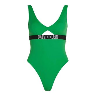 Calvin Klein Modischer Einteiler - - Swimwear - Damen - Gr&uuml;n - XL