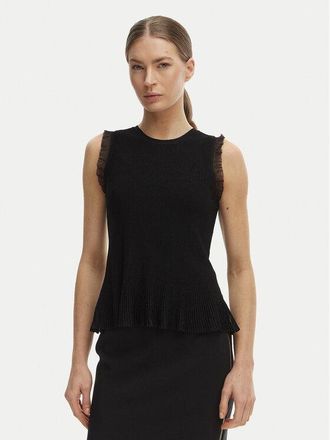 Rinascimento Rinascimento Top CFM0012241003 Schwarz Slim Fit