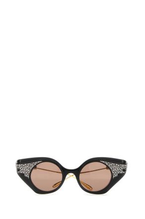 Gucci Womens Black Acetate Sunglasses Exterior: Occhiali Da Sole
