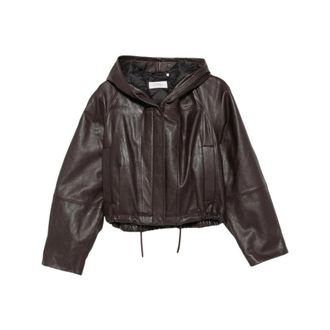 Sportmax Sportmax Lederbekleidung - - Jackets - Damen - Braun - S