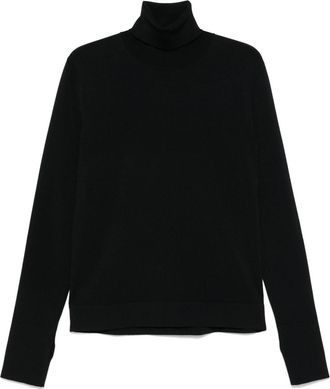 Jil Sander Pullover mit Rollkragen - Schwarz