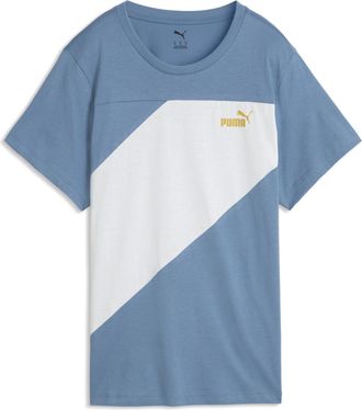 Puma POWER T-Shirt Damen, Kleidung, Blau, M