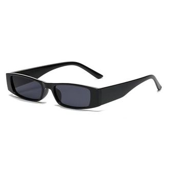 Generic Lunettes De Soleil D&eacute;coratives For Hommes, Monture Petite, For Les Vacances En Plein Air, Le Sport Et F&ecirc;tes(Black)