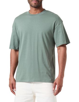 Jack & Jones Herren JJEBRADLEY Tee SS O-Neck NOOS T-Shirt, Laurel Wreath,S