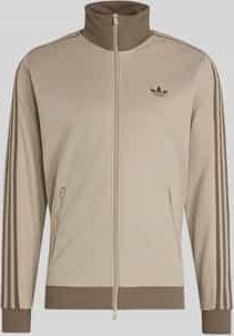 adidas Originals Slim Fit Sweatjacke aus Baumwoll-Mix mit Stehkragen