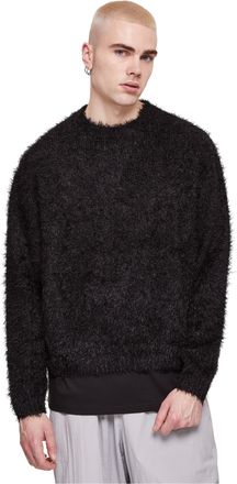 Urban Classics Herren Sweatshirt Feather Sweater Black 3XL