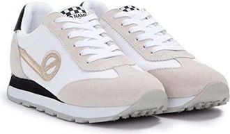 No Name No Name City Run Jogger Velours Textile Femme White