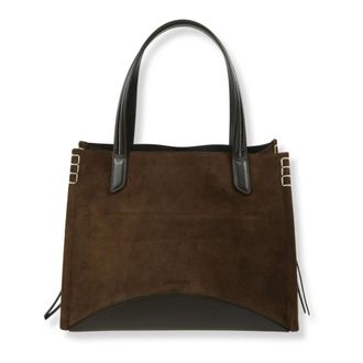 J.W.Anderson Femme, Sacs, Brun, Taille: ONE Size Loafer Cabas Grand Sac Fourre-Tout en Daim