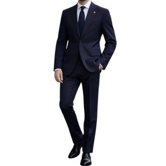 Manuel Ritz Homme, Costumes, Bleu, Taille: 2XL Costume deux pi&egrave;ces