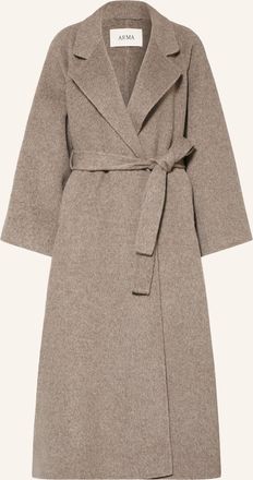 Arma Arma Wollmantel beige