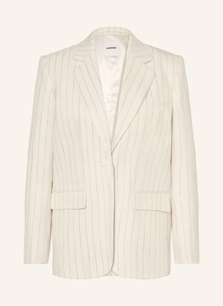 Sandro Sandro Blazer Mit Glitzergarn weiss