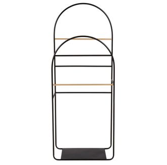 Maisons du monde Kleiderstange aus schwarzem recyceltem Metall