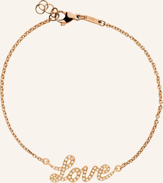 Cada Cada Armband Tiny Love rosegold