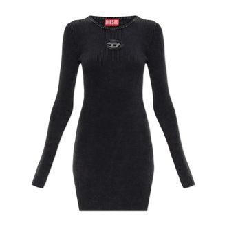 Diesel M-Anchorage-Ls Kleid - - Dresses - Damen - Schwarzk - M