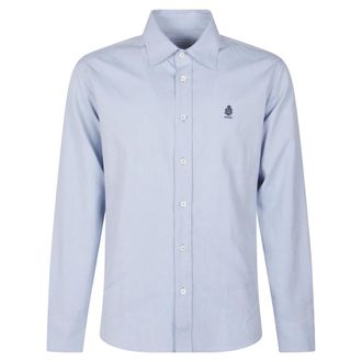 Prada Baumwollhemd - - Shirts - Herren - Blau - M