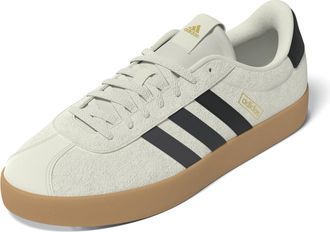 adidas Damen Vl Court 3.0 Sneaker, gebrochenes Wei&szlig;, Grau, Gold, Metallic, 39 1/3 EU