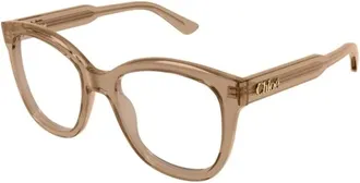 Chlo&eacute; Femme, Accessoires, Brun, Taille: 54 MM Eyeglasses