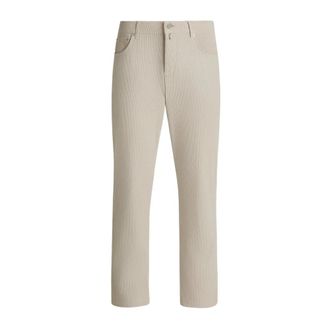 Kiton Cord Five-Pocket Hose - - Trousers - Herren - Beige - W32