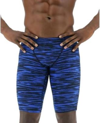 Generic HUIWDP Maillot de bain pour homme Maillot de bain de comp&eacute;tition Jammers Short de bain Short de plage S&eacute;chage rapide UV Surf Natation, A4, 5XL