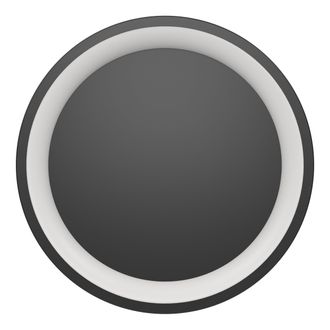 Eglo connect.z Smart-Home LED Deckenleuchte Loretello-Z, Deckenlampe dimmbar, ZigBee, Matter, App und Sprachsteuerung Alexa, warmwei&szlig;-kaltwei&szlig;, RGB, schwar