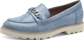 Tamaris Pantoufles pour femme Vegan confortables, bleu, 40 EU