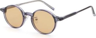 Generic Cadre Rond Tendance UV400 For Hommes Et Femmes, D&eacute;coration Ext&eacute;rieure For Les F&ecirc;tes Et Les Vacances(Purple)