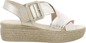 Gabor Femme, Chaussures, Beige, Taille: 37 1/2 EU Platina 64.572
