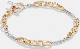 Coach Signature-Armband Aus Metallmix