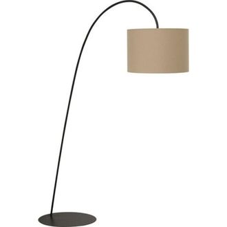 Licht-Erlebnisse Xxl Bogenlampe in Kaffee-braun