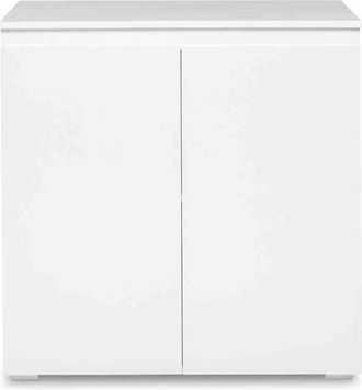 TERRE DE NUIT Terre De Nuit - Commode 2 portes en bois blanc - CO7053