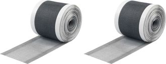 DOITOOL 2 Rollen Einweg Duschabfluss Haarfänger Aufkleber, Anti-Verstopfungs Pvc Filter Für Badezimmer, Küche, Waschbecken, Badewanne, 70Mm X 10M