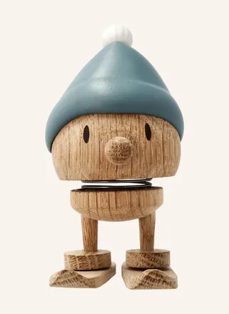 Hoptimist Dekofigur Skiing Bumble Small braun