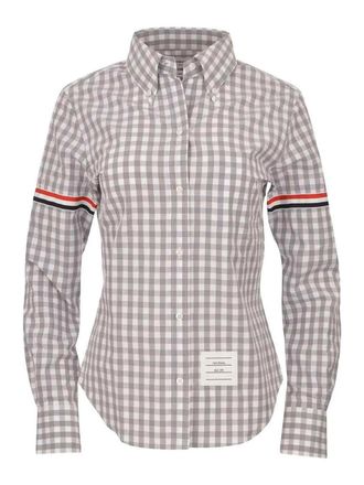 Thom Browne Chemise - Gris