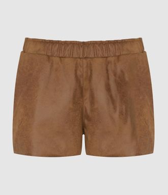 Maevy Short Court Vegan Suede Nuts