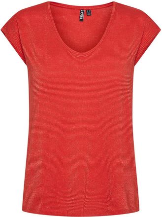 Pieces Bestseller A/S PCBILLO Tee Lurex Stripes NOOS