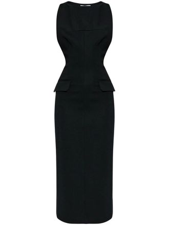 Sportmax robe Ruta - Noir