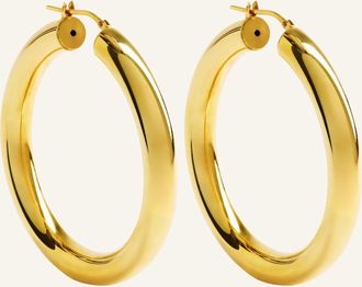 Pompidou Ohrringe Biggie By Glambou gold