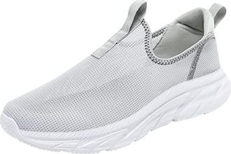 Generic Chaussures de sport pour homme à la mode, simple et couleur unie, le nouveau motif dété en maille creuse, respirante, confortable et plate, antidérapa