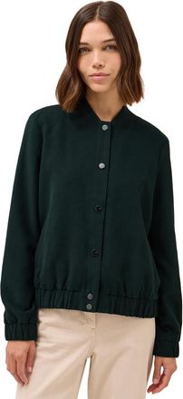 Cecil Damen 2116784 Mini-Cord Blouson, Ink Green, XXL