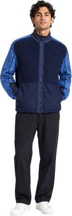 HUGO BOSS Panoramico Oberteil f&uuml;r Herren, Durchgehender Rei&szlig;verschluss, Jerseyware (Dunkelblau)