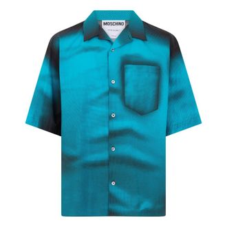 Moschino Herren, Shirts, Blau, LGr&ouml;&szlig;e