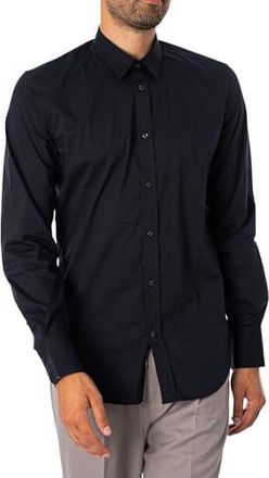 Antony Morato pour des Hommes Chemise Coupe Super Slim Milano, Bleu, M