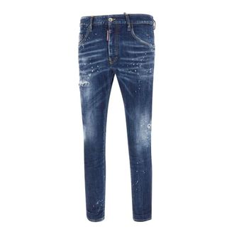 Dsquared2 Homme, Jeans, Bleu, Taille: XL Jeans Slim-fit