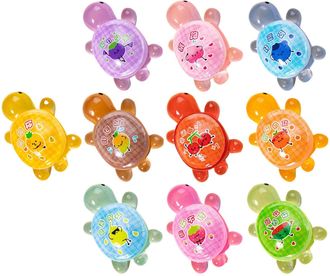 Generic Schildkr&ouml;ten, die im Dunkeln leuchten, Schildkr&ouml;ten aus Kunstharz, leuchtende Figuren, Fruchtige Schildkr&ouml;ten, kleine Schildkr&ouml;ten-Figuren f&uuml;r Desktop