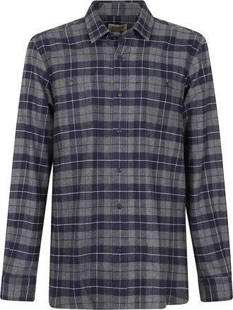 Woolrich Homme, Chemises, Bleu, Taille: L Camicia