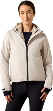 Ariat Womens Troika Waterproof Jacket Long Sleeve in Chateau Grey, Size X-Small, by Ariat