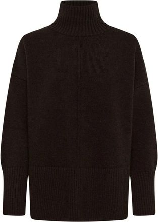 MY ESSENTIAL WARDROBE Rollkragenpullover - - Knitwear - Damen - Braun - XL